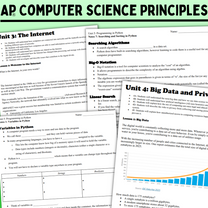 Goldie’s FULL CURRICULUM for AP® Computer Science Principles with PYTH ...
