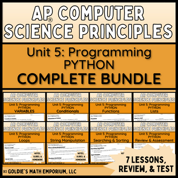 AP® Computer Science Principles – Goldie's Math Emporium