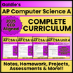 Goldie's FULL CURRICULUM for AP® Computer Science A – Goldie's Math ...