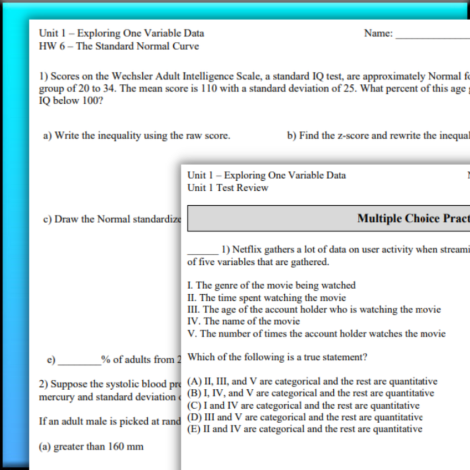 AP® Statistics – Goldie's Math Emporium