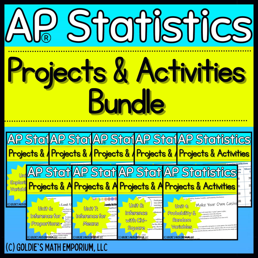AP® Statistics (2020 CED) – Goldie's Math Emporium