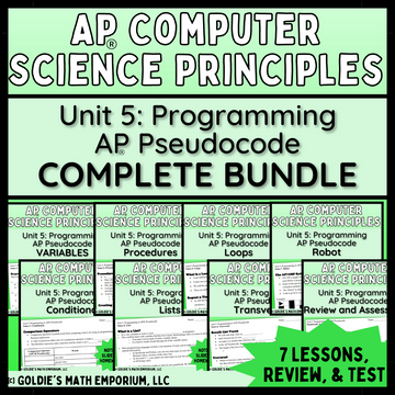 AP® Computer Science Principles – Goldie's Math Emporium